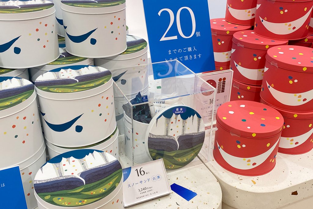 冬限定菓子「SNOWS」が今年も大阪に！生チョコサンドの限定缶や新商品も | PrettyOnline