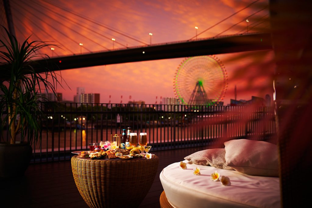 大阪・USJオフィシャルホテル「リーベルホテル」でハワイアンビアテラス開催 | PrettyOnline