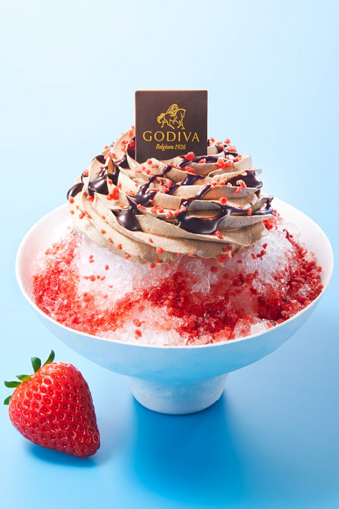 【梅田】ゴディバの贅沢かき氷！チョコエスプーマ×いちごが夏限定で登場 | PrettyOnline